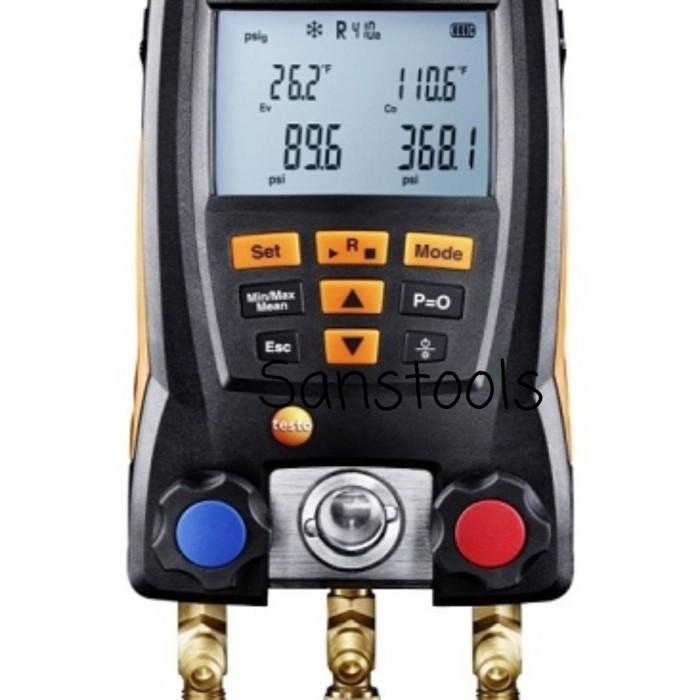 Jual Testo 549 refrigerant digital manifold gauge alat test freon 0560 ...