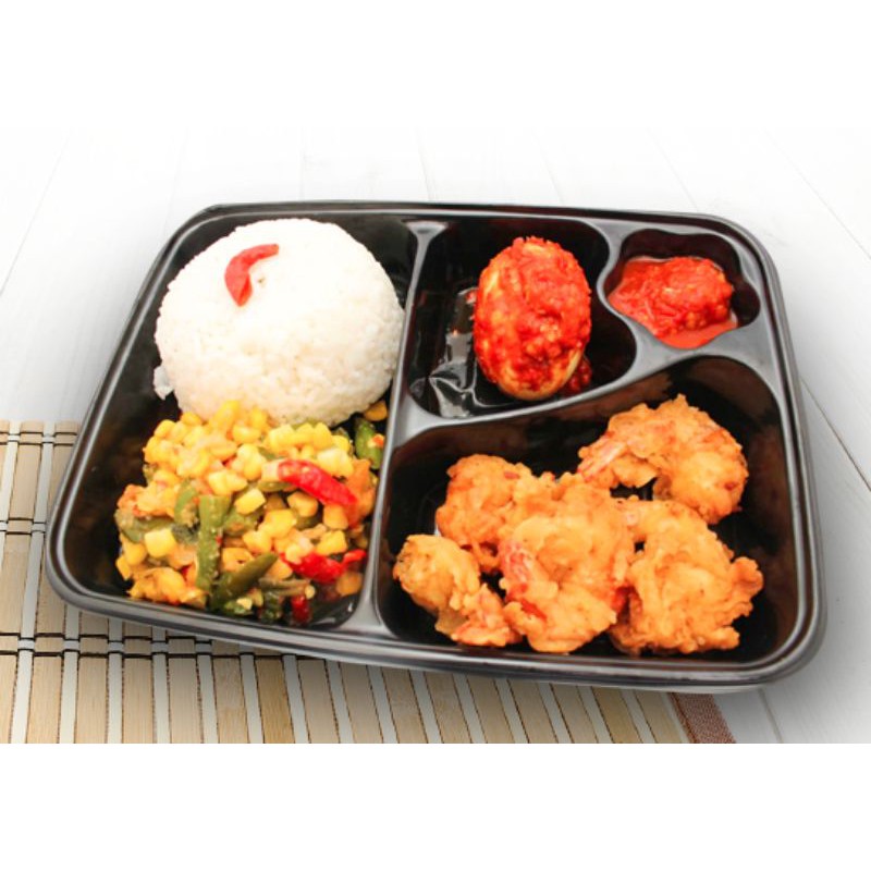 Jual Paket nasi bento udang/cumi crispy | Shopee Indonesia