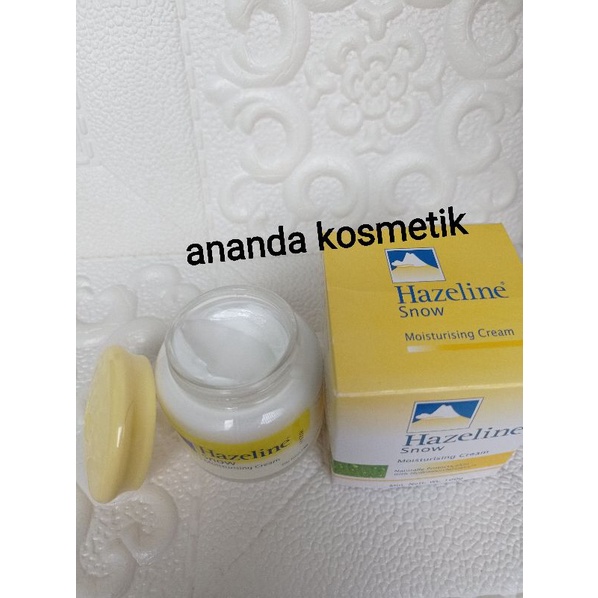Jual HAZELINE SNOW MOISTURISING CREAM 100G / HASELINE KUNING MALAYSIA ...