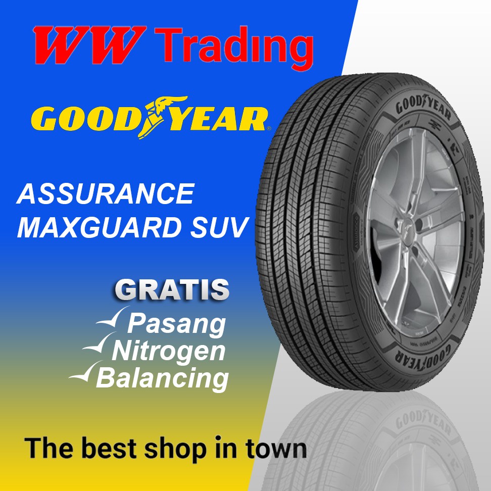 Jual BAN GOODYEAR ASSURANCE MAXGUARD SUV 235/65 VR17 / 235 65 17 ...