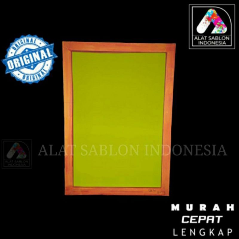 Jual SCREEN ALUMUNIUM TANPA BAUT RIVET 40X60 T120 KUNING POLOSAN ...