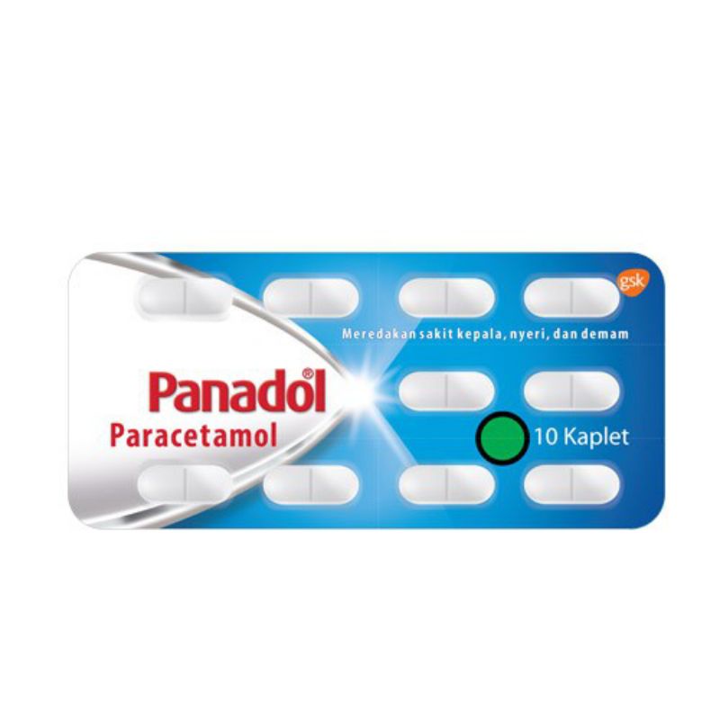 Jual Panadol Biru Blister Strip Isi 10 Kaplet - Panadol Paracetamol ...
