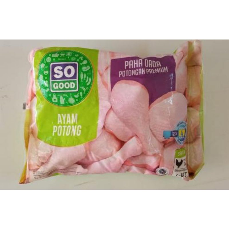 Jual So Good Ayam Potong utuh 1kg | Shopee Indonesia