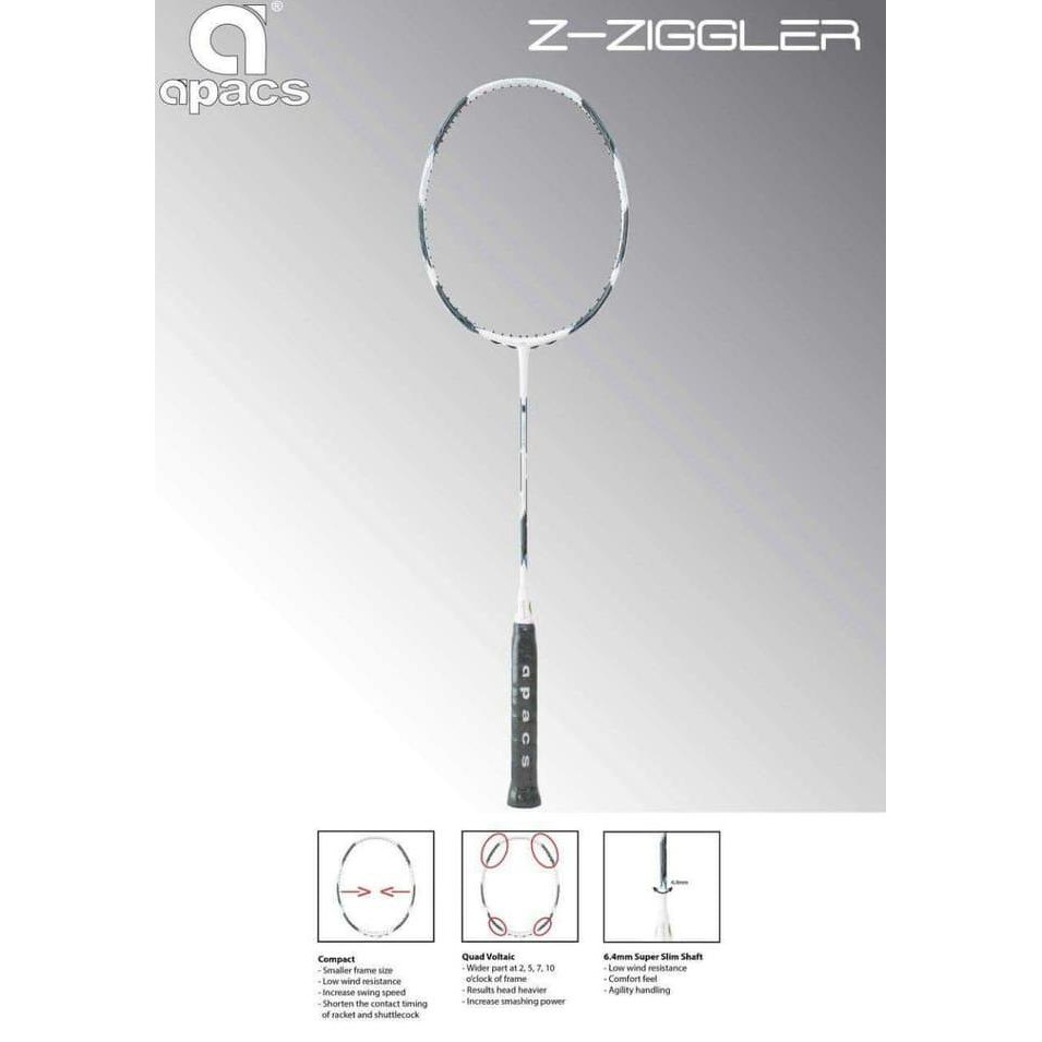 Jual Raket Badminton Apacs - Z Zigler | Shopee Indonesia