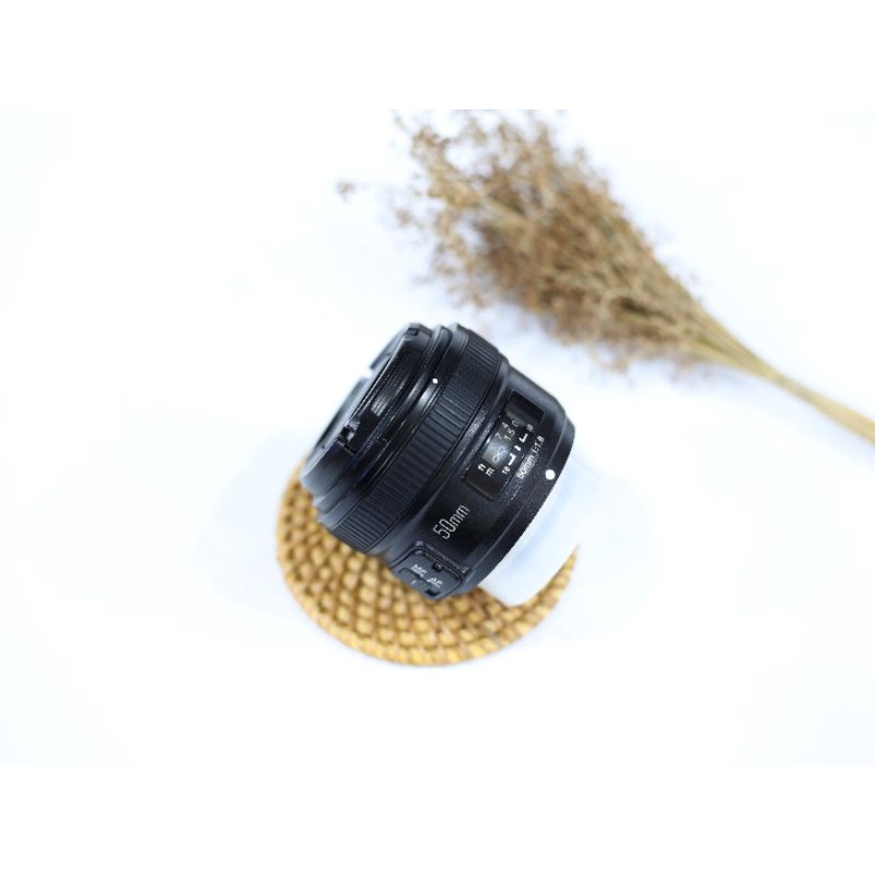 Jual Lensa fix nikon 50mm f 1.8 yongnuo termurah | Shopee Indonesia
