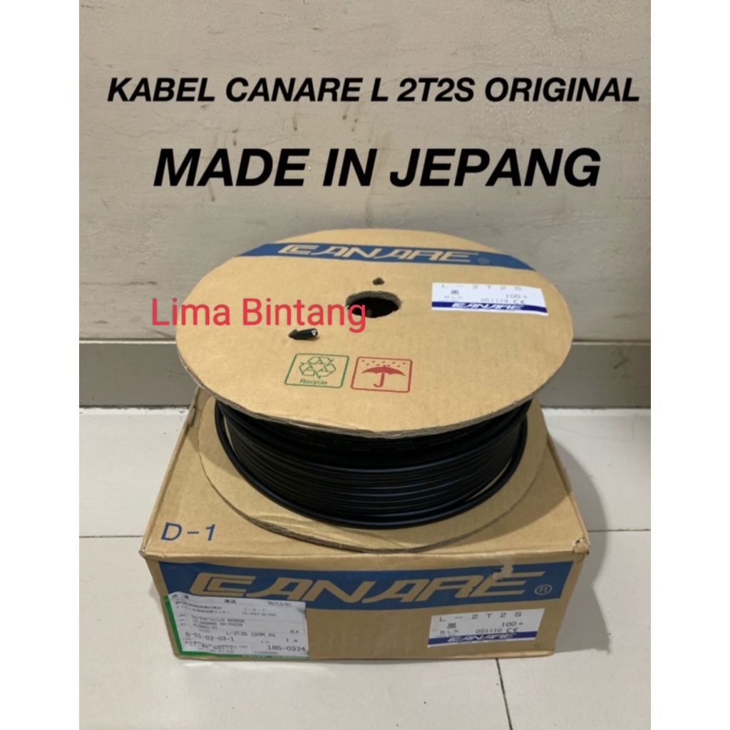 Jual KABEL AUDIO CANARE L 2T2S ORIGINAL per roll @100 meter | Shopee Indonesia