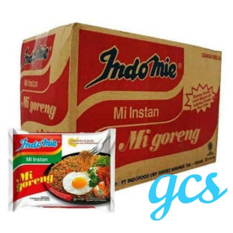Jual INDOMIE MI GORENG 1 CTN ISI 40 PC | Shopee Indonesia