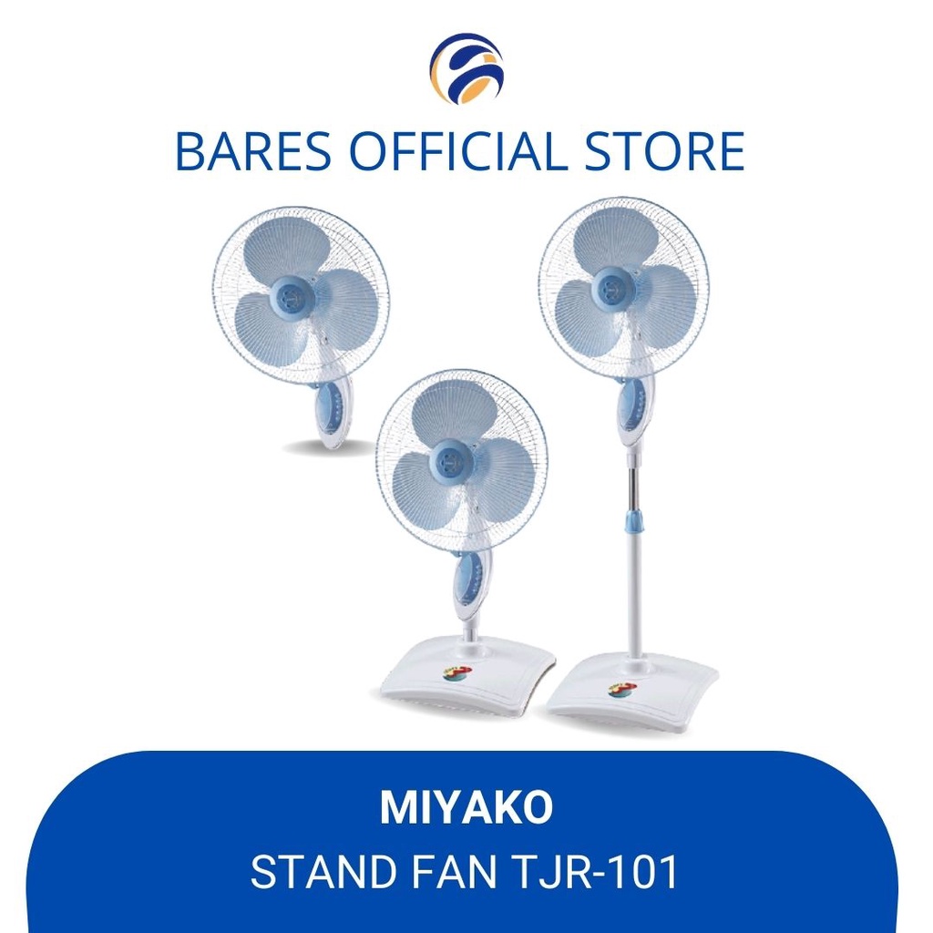 Jual Kipas angin berdiri Miyako remote 3 in 1 TJR 101 / Stand fan ...