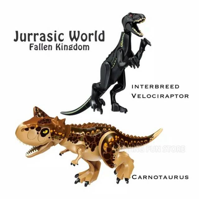 Jual Brick Dino Jurassic World Park Dinosaurus T-Rex Tyrex Indoraptor ...