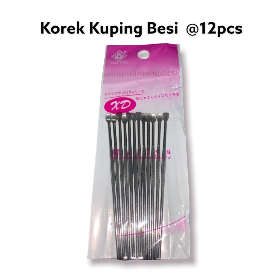 Jual Korek Kuping Besi Stainless @ 12pcs | Shopee Indonesia