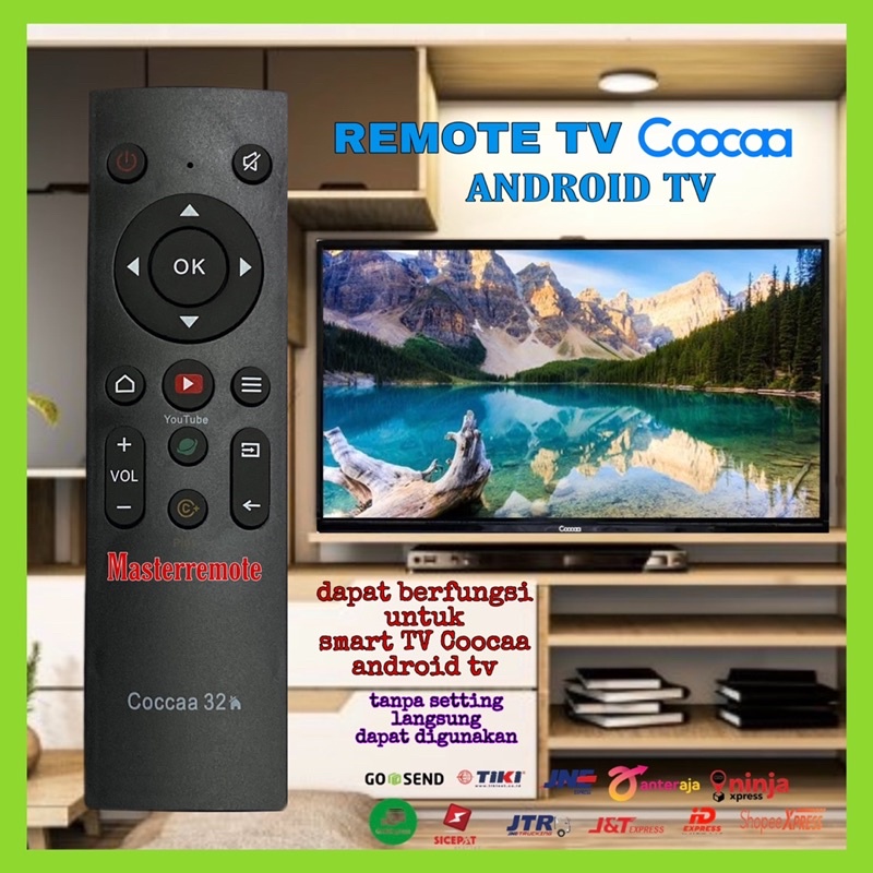 Jual REMOT REMOTE SMART TV COOCAA ANDROID TV COOCAA32 i | Shopee Indonesia