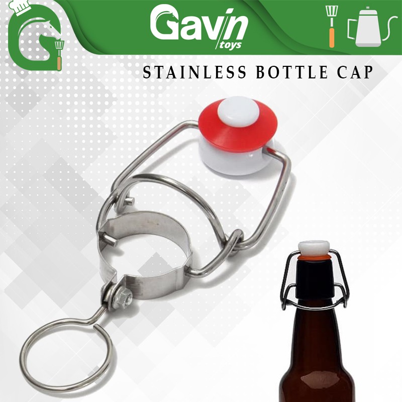 Jual Bottle Cap Tutup Botol dengan Gantungan Botol Minyak Kecap Wine ...