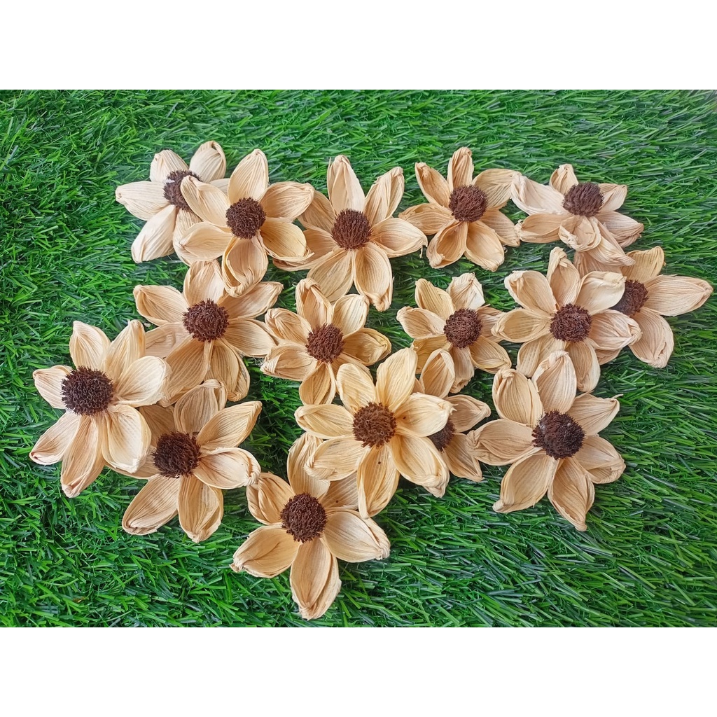 Jual Bunga Klobot Jagung Rustic Bunga Kulit Jagung Dekorasi Mahar ...