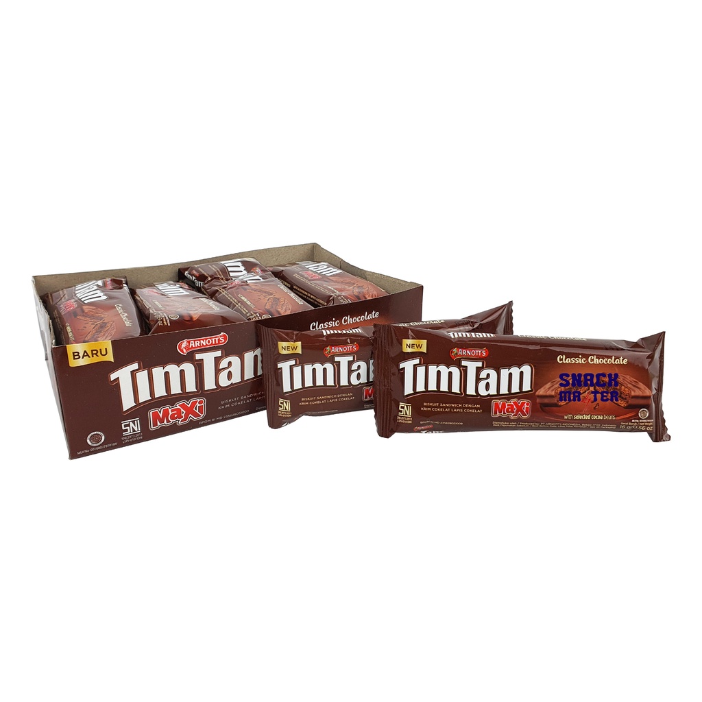 Jual Tim Tam Maxi BOX - Netto 12bks x 16gr | Shopee Indonesia