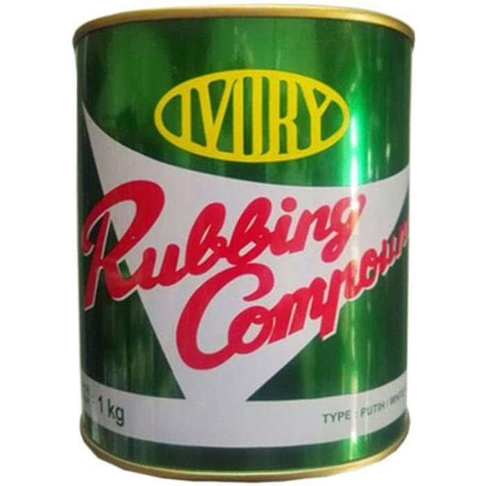 Jual RUBBING COMPOUND IVORY / COMPOUND POLES PUTIH 1KG | Shopee Indonesia