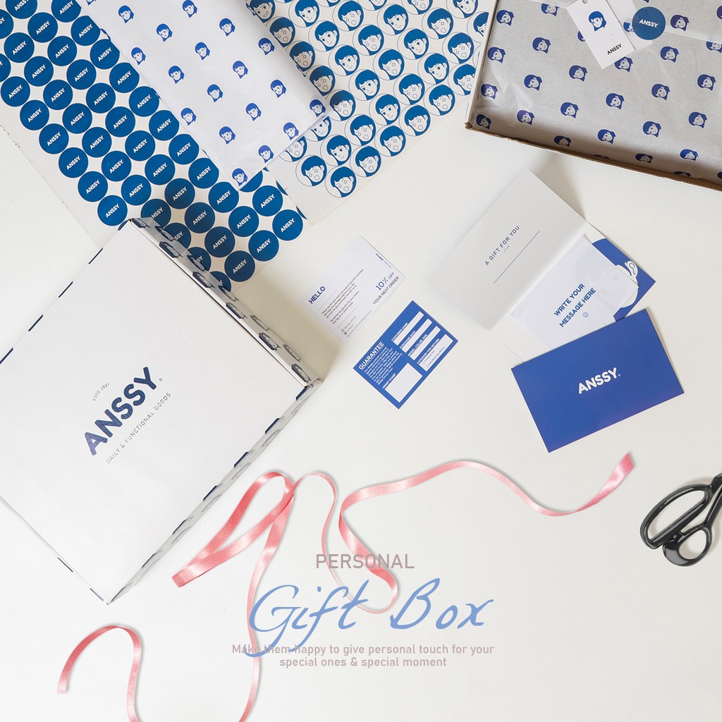 Jual ANSSY - Personal Gift Box - Packaging Box Tambahan | Shopee Indonesia