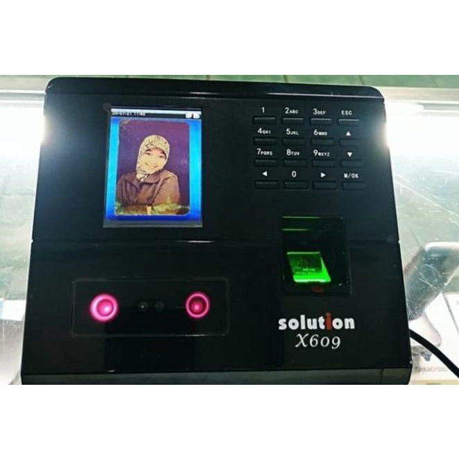 Jual Mesin Absen Absensi Finger Print Sidik Jari Wajah Face Solution X ...