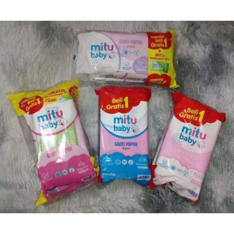 Jual MITU TISSU BASAH 50's beli 1 gratis 1 | Shopee Indonesia