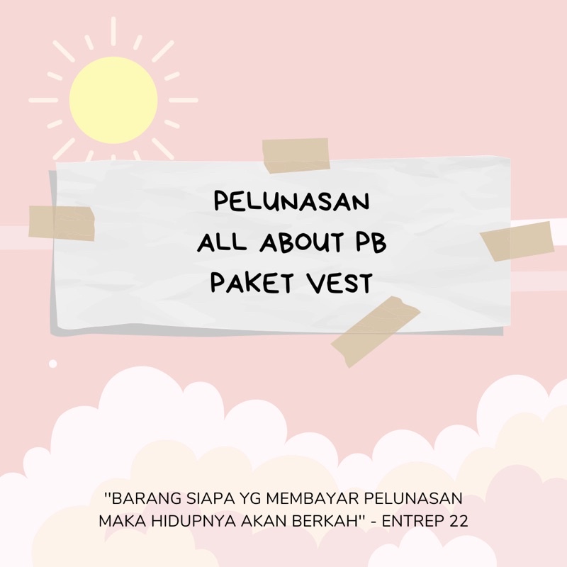 Jual Pelunasan All about PB (BACA DESKRIPSI) | Shopee Indonesia