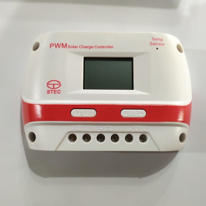 Jual Controller Solar Charge 20A 12V/24V PUTIH STEC | Shopee Indonesia