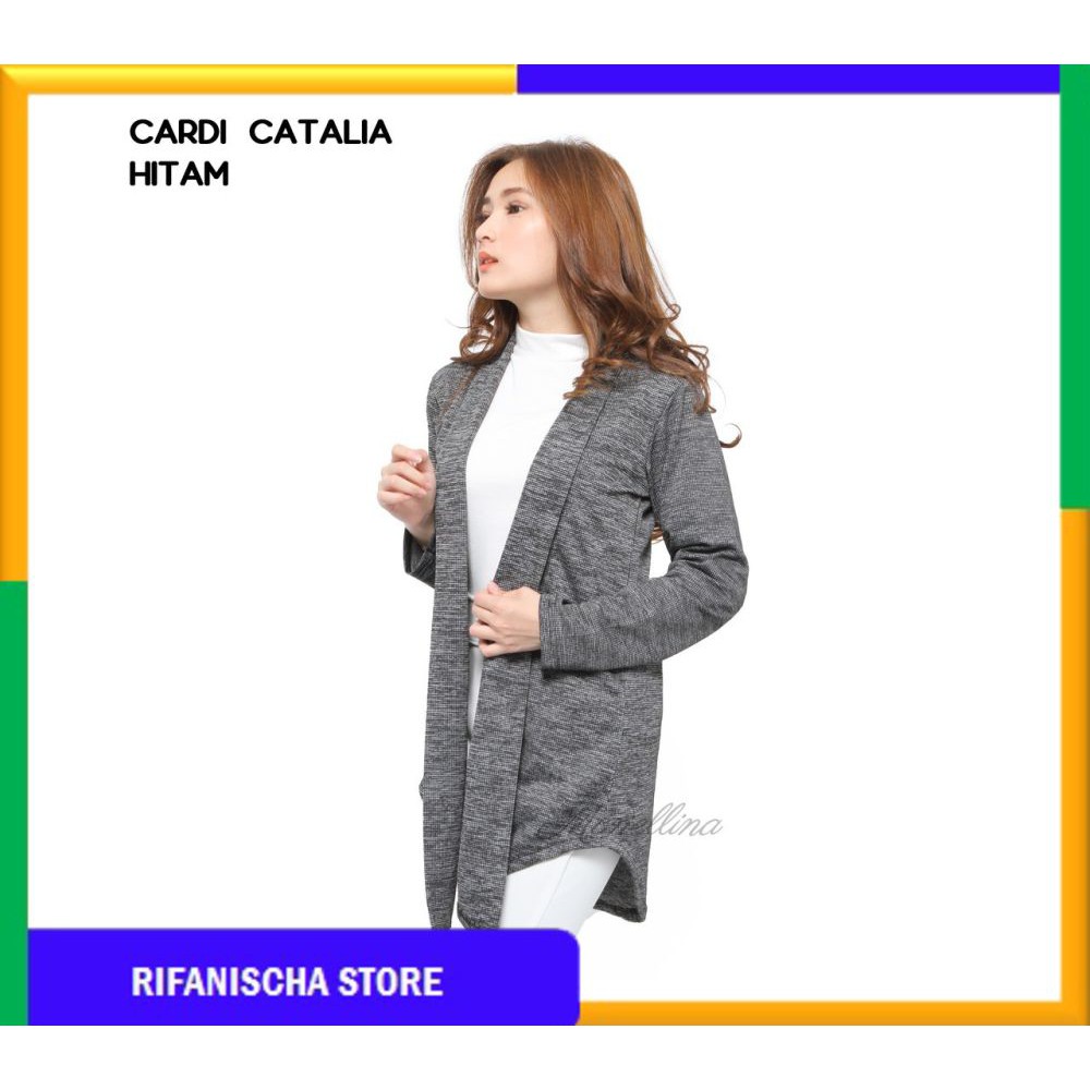 Jual Rf CATALIA Baju Cardigan Lengan Panjang Murah Wanita Kekinian (MF ...