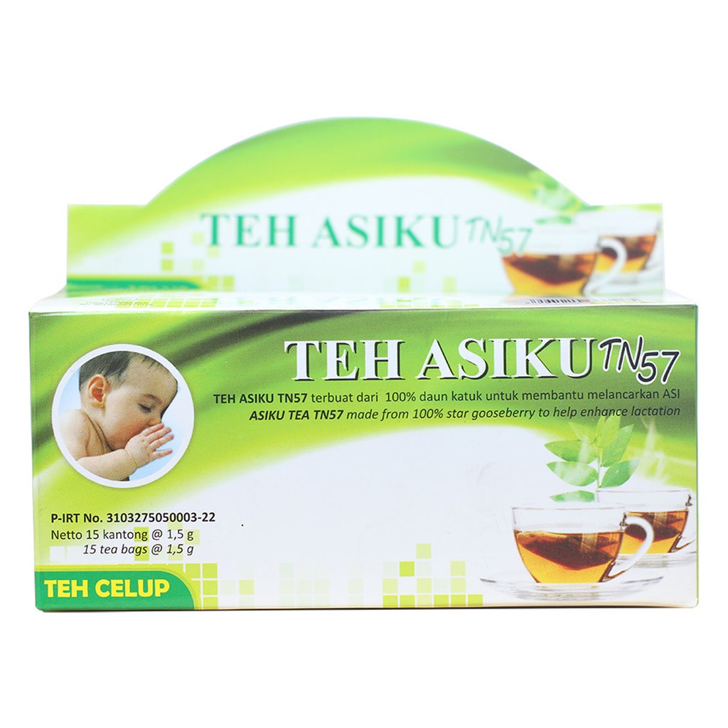 Jual Tn57 Teh Asiku Melancarkan Asi (Isi 15 Kantong) | Shopee Indonesia