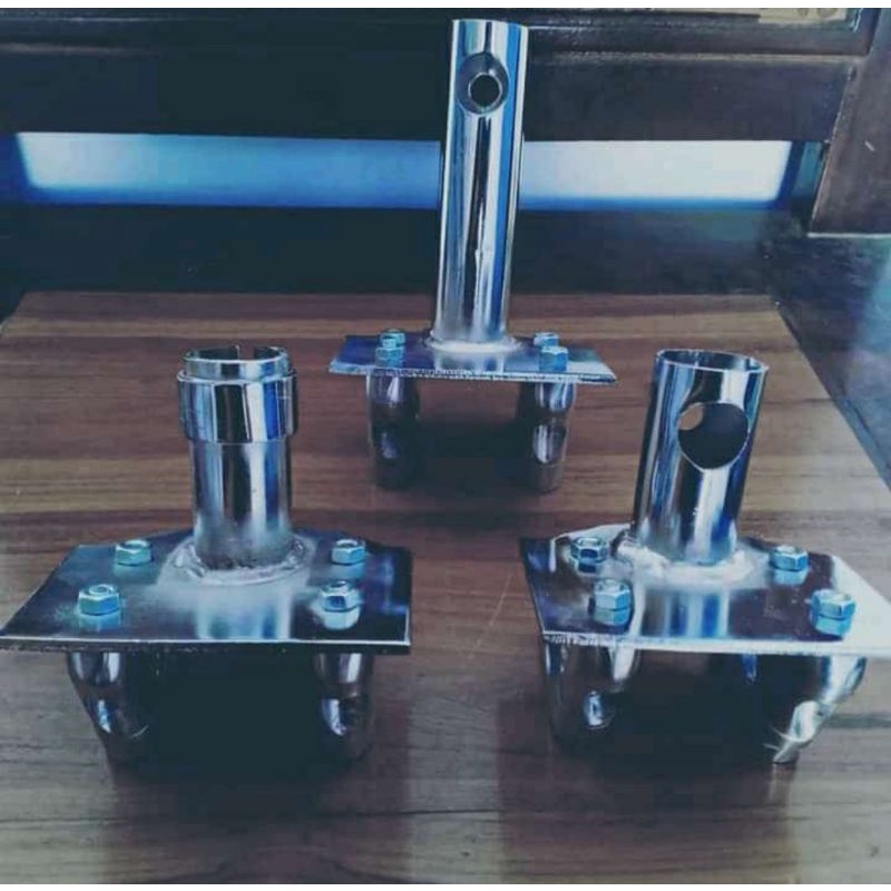 Jual dudukan stang/ meja stang honda yamaha vario/ meja trondol stir ...