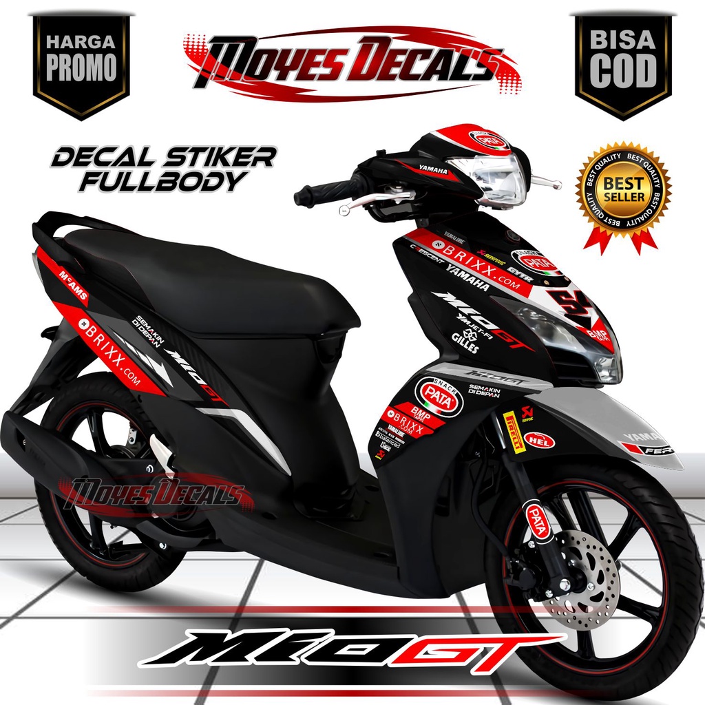 Jual Decal Mio GT Fullbody // Decal Yamaha Mio GT // Decal Motor Mio GT ...