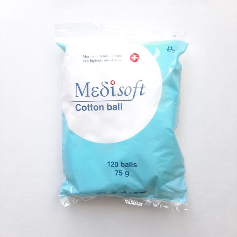Jual Kapas bulat/kapas medisoft/75g | Shopee Indonesia
