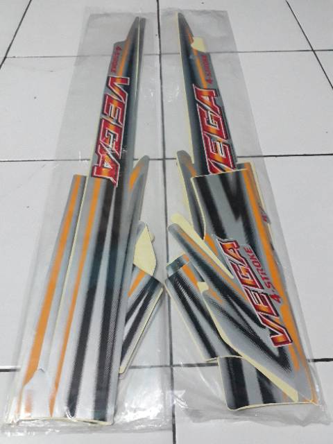 Jual striping sticker lis standar motor yamaha VEGA 2000 (sudah di cutt ...