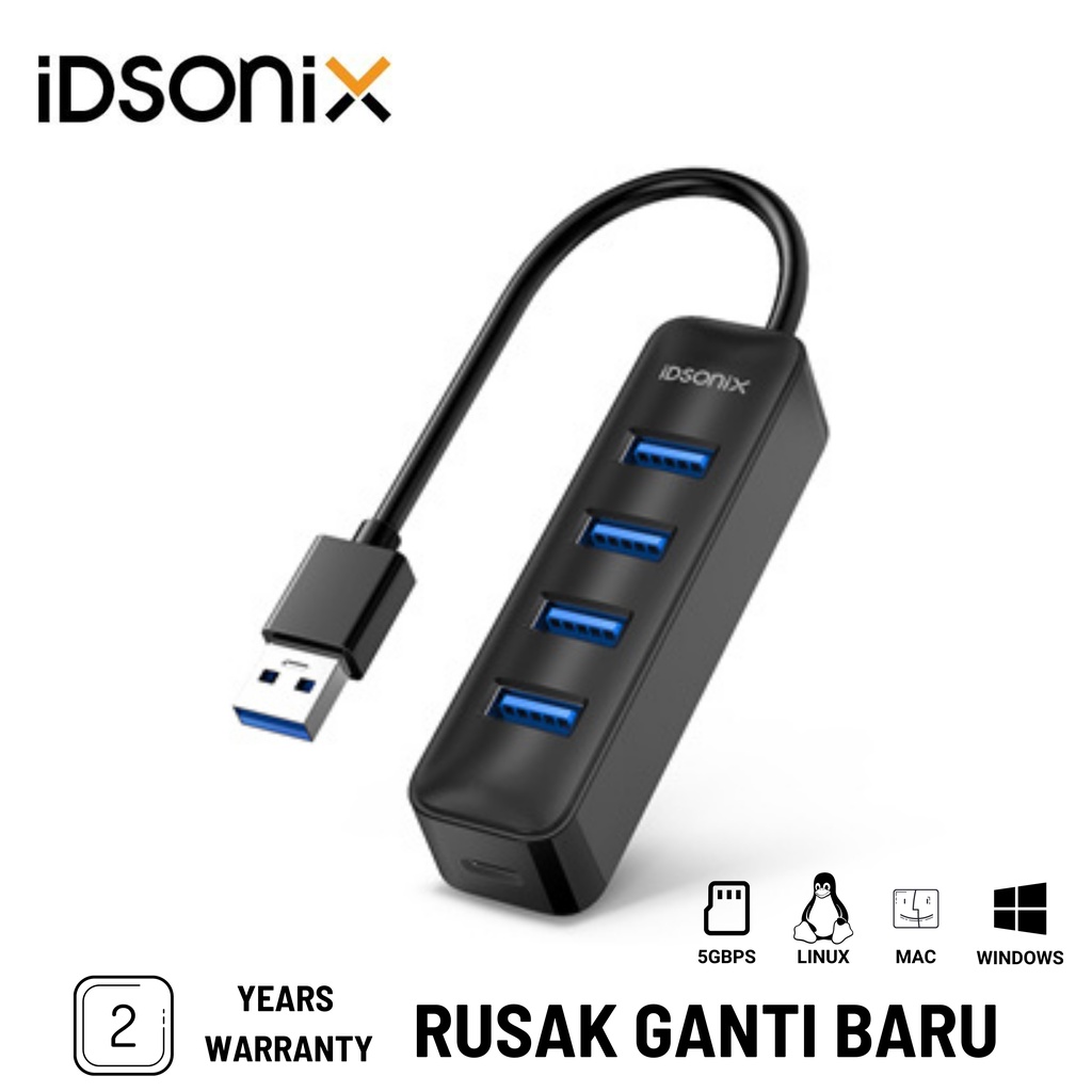 Jual IDSONIX 4 PORT USB HUB ( IAU32-4A ) | Shopee Indonesia Jual IDSONIX 4 PORT USB HUB ( IAU32-4A ) | Shopee Indonesia