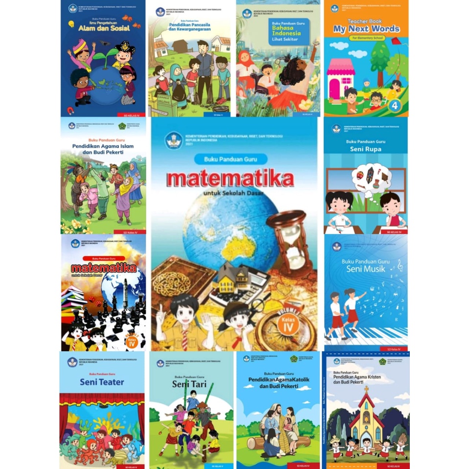Jual BUKU GURU KELAS 4 KURIKULUM MERDEKA | Shopee Indonesia