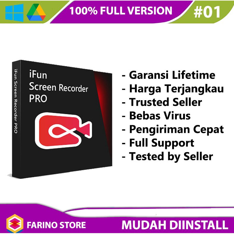 Jual Aplikasi Merekam Layar Desktop iFun Screen Recorder Pro Windows ...