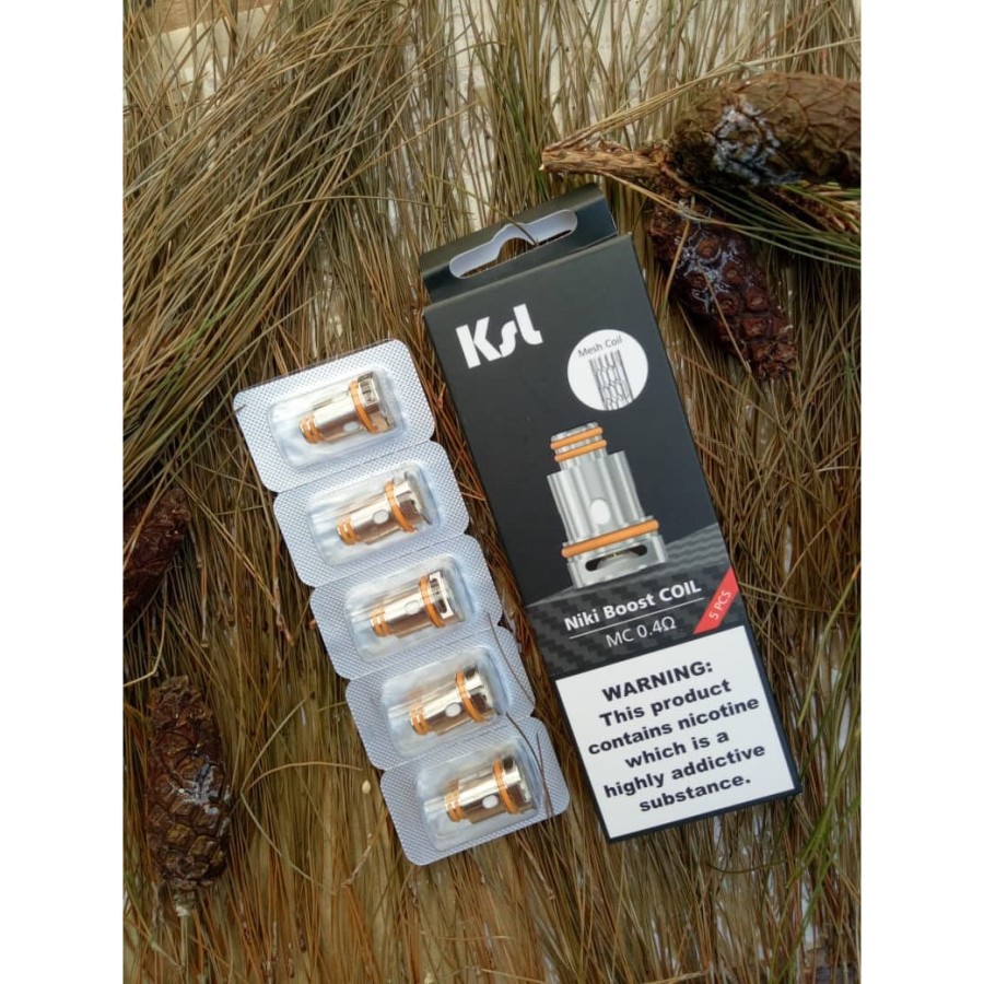 Jual Coil KSL Niki Boost Mesh 0.4 Ohm Compatible untuk Smok RPM 40 ...