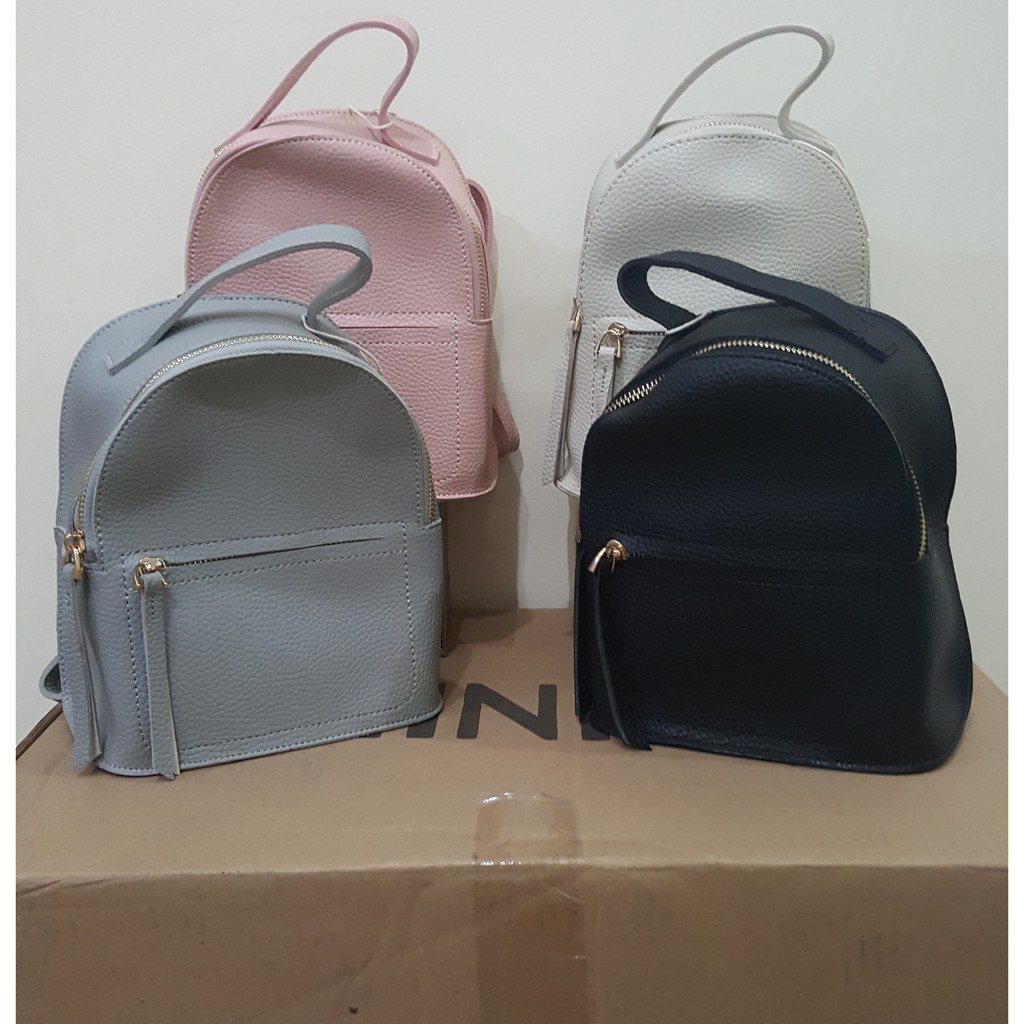 Jual Miniso Single Color Classic Backpack Tas Backpack Ukuran Kecil ...