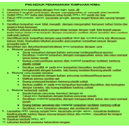 Jual Sticker Penanganan Tumpahan Kimia + laminasi | Shopee Indonesia