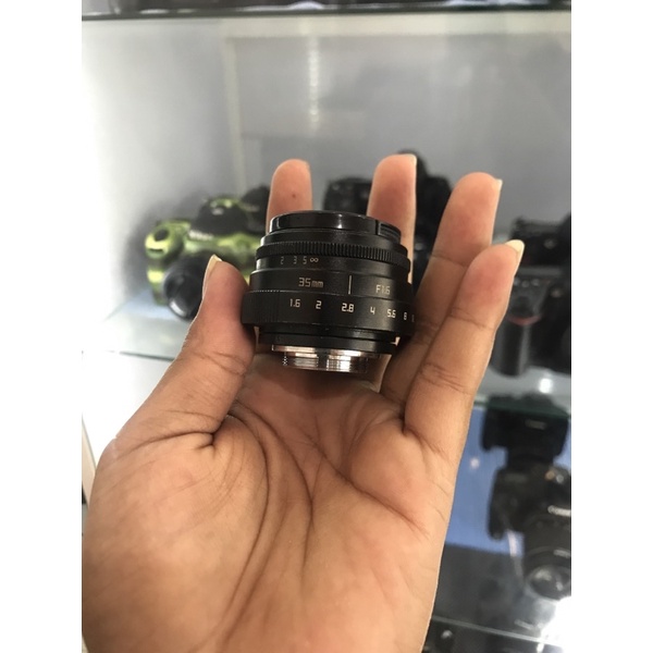 Jual Lensa CCTV 35mm F1.6 manual fokus Mulus Normal TERMURAH DISHOPEE ...