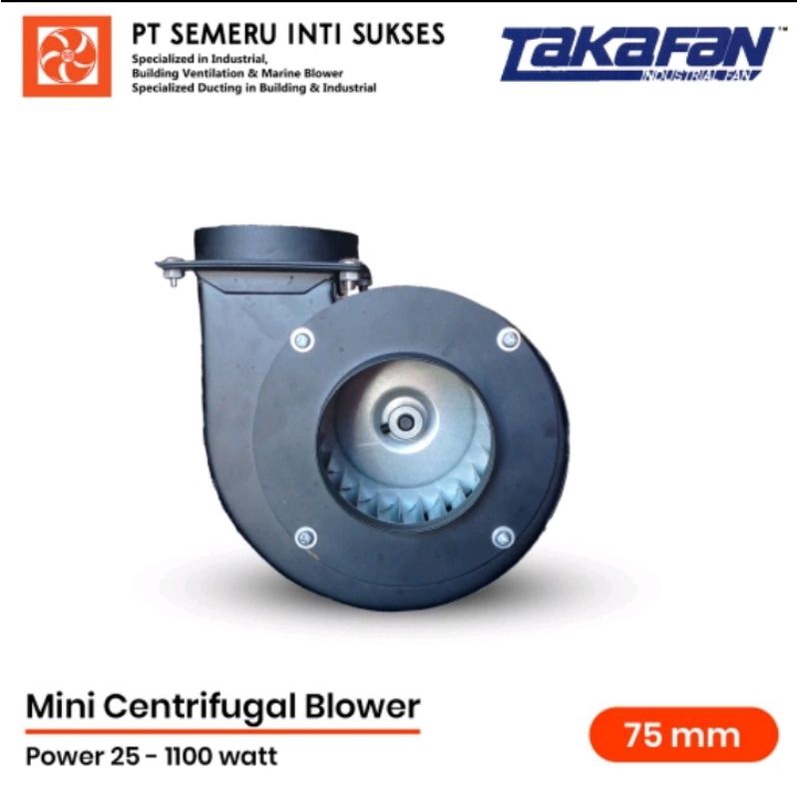 Jual Mini Centrifugal Blower Takafan SCDE 75 Blower Keong Hisap Udara ...