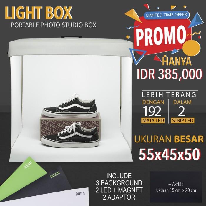 Jual Light Box Portable Mini Photo Studio Magic Box Ukuran Besar ...