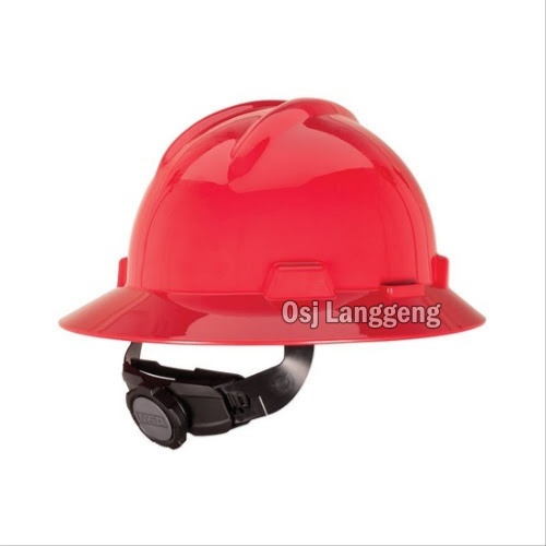 Jual Helm Safety MSA Full Brim Fastrack Ori - Helm Safety Proyek MSA ...