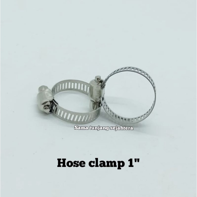 Jual KLEM SELANG 1" - HOSE CLAMP 1 INCH (HARGA PER 10 PCS) | Shopee ...