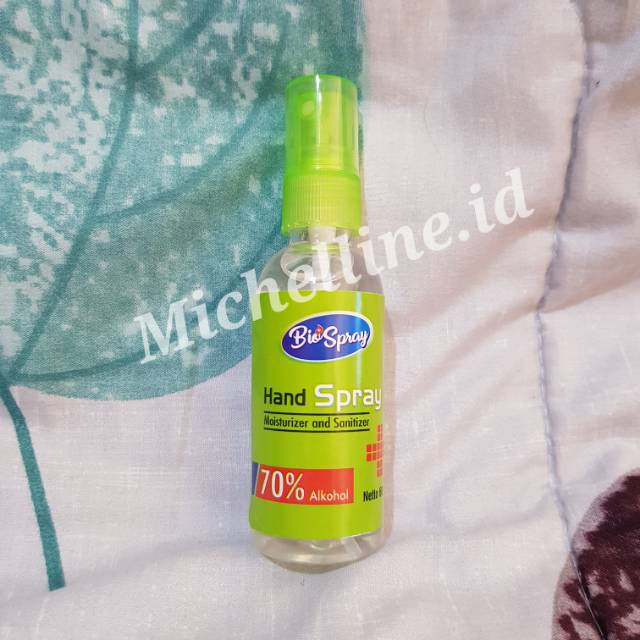 Jual Bio Spray Hand Sanitizer 60 ml | Shopee Indonesia