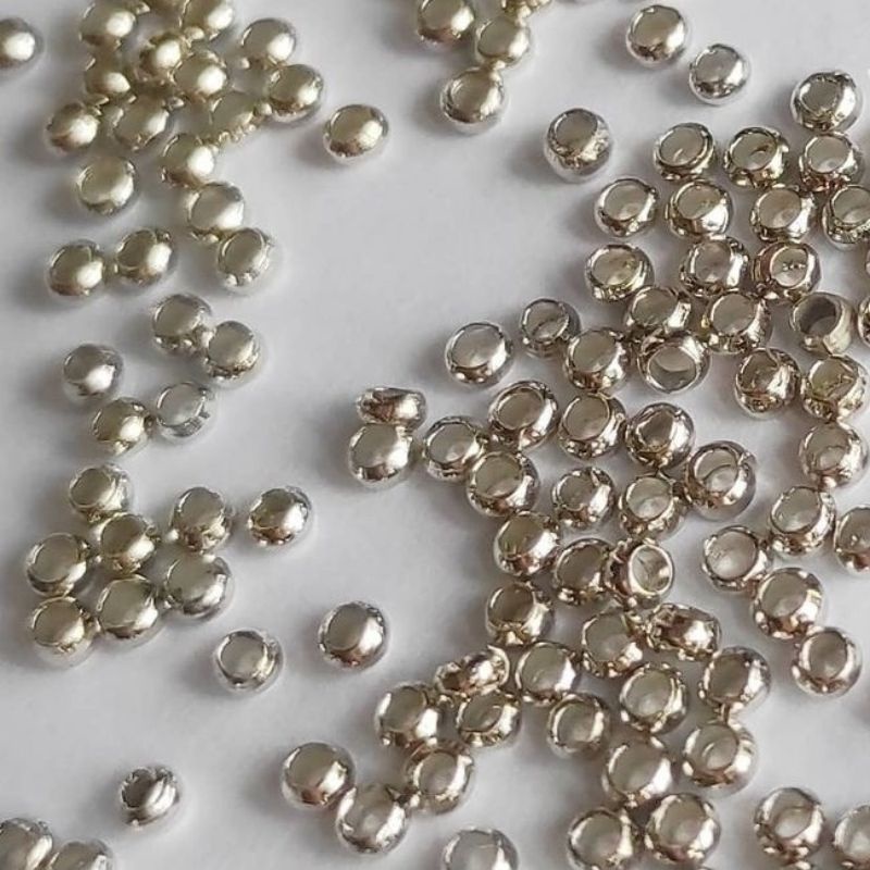 Jual Crimp BAMBU MERICA BULAT TABUNG Clamp stopper ujung tali model ...