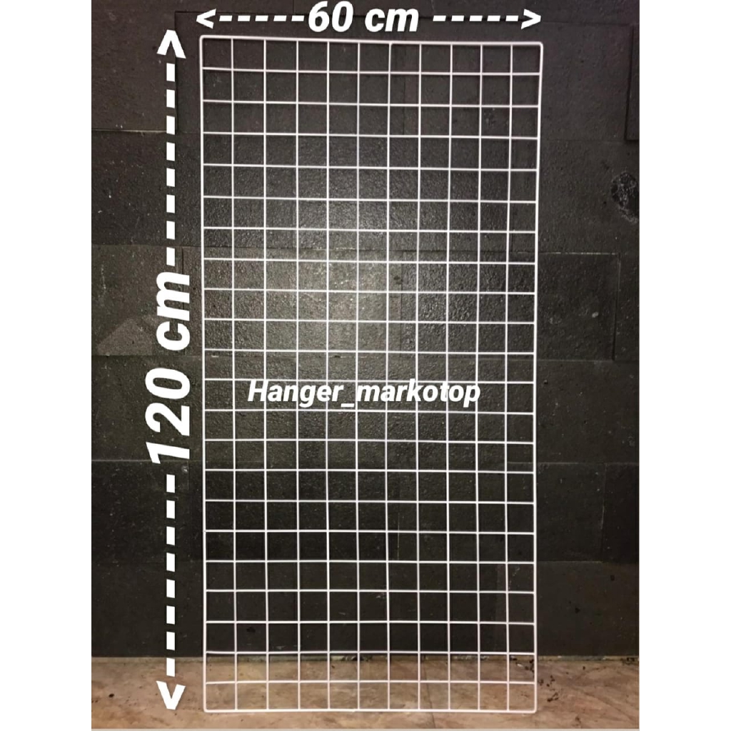 Jual Jaring RAM Dinding 60x120 CM | Gantungan Kawat Hook Import TP ...