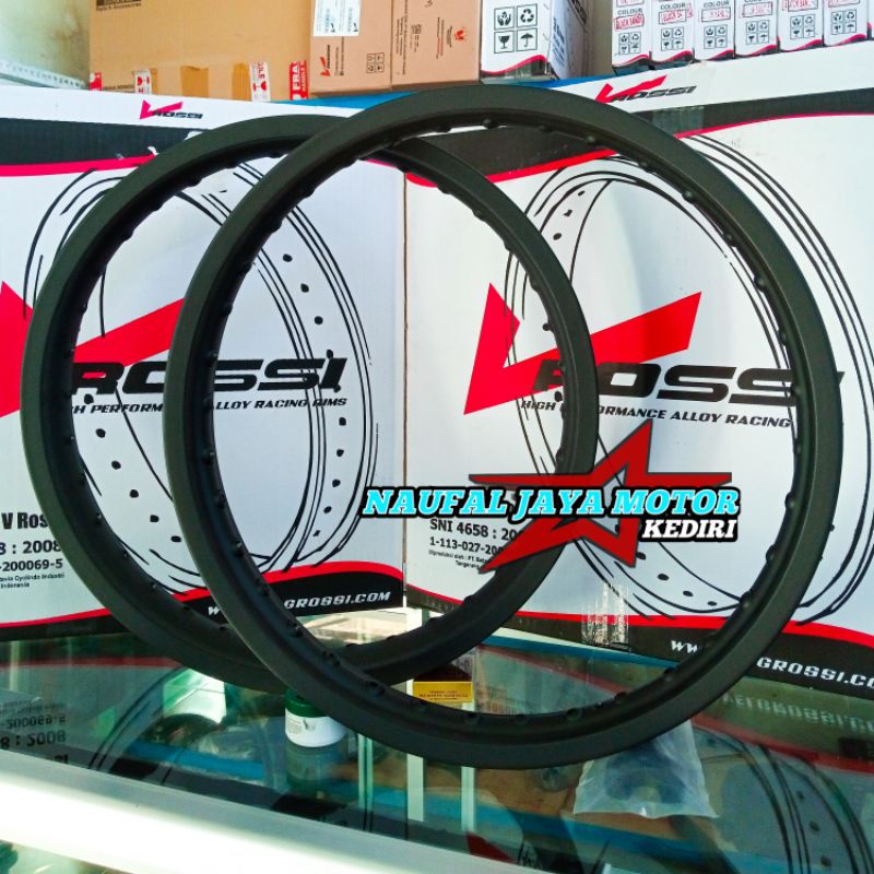 Jual VELG VROSSI RING 18 UKURAN 160 185 HITAM DOFF VELG MOTOR VELG ...