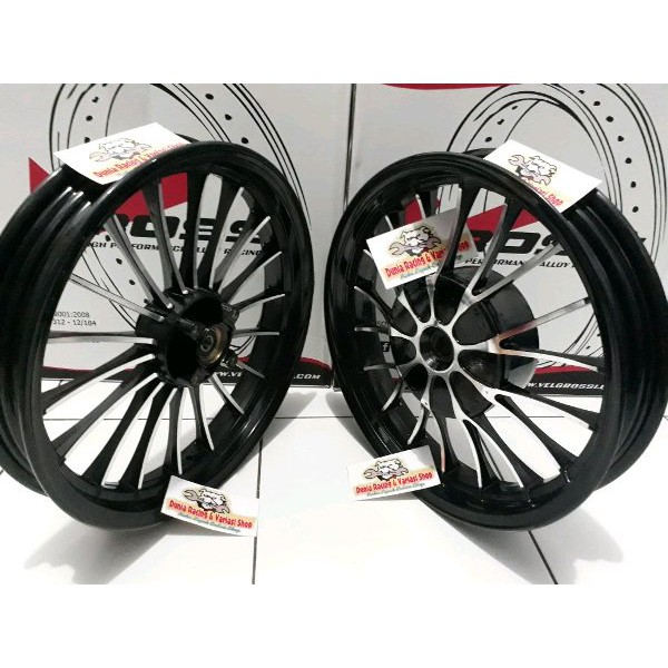 Jual BRILIANT!!! Velg racing lebar Mio j - Mio soul GT 115 - X RIDE 115 ...