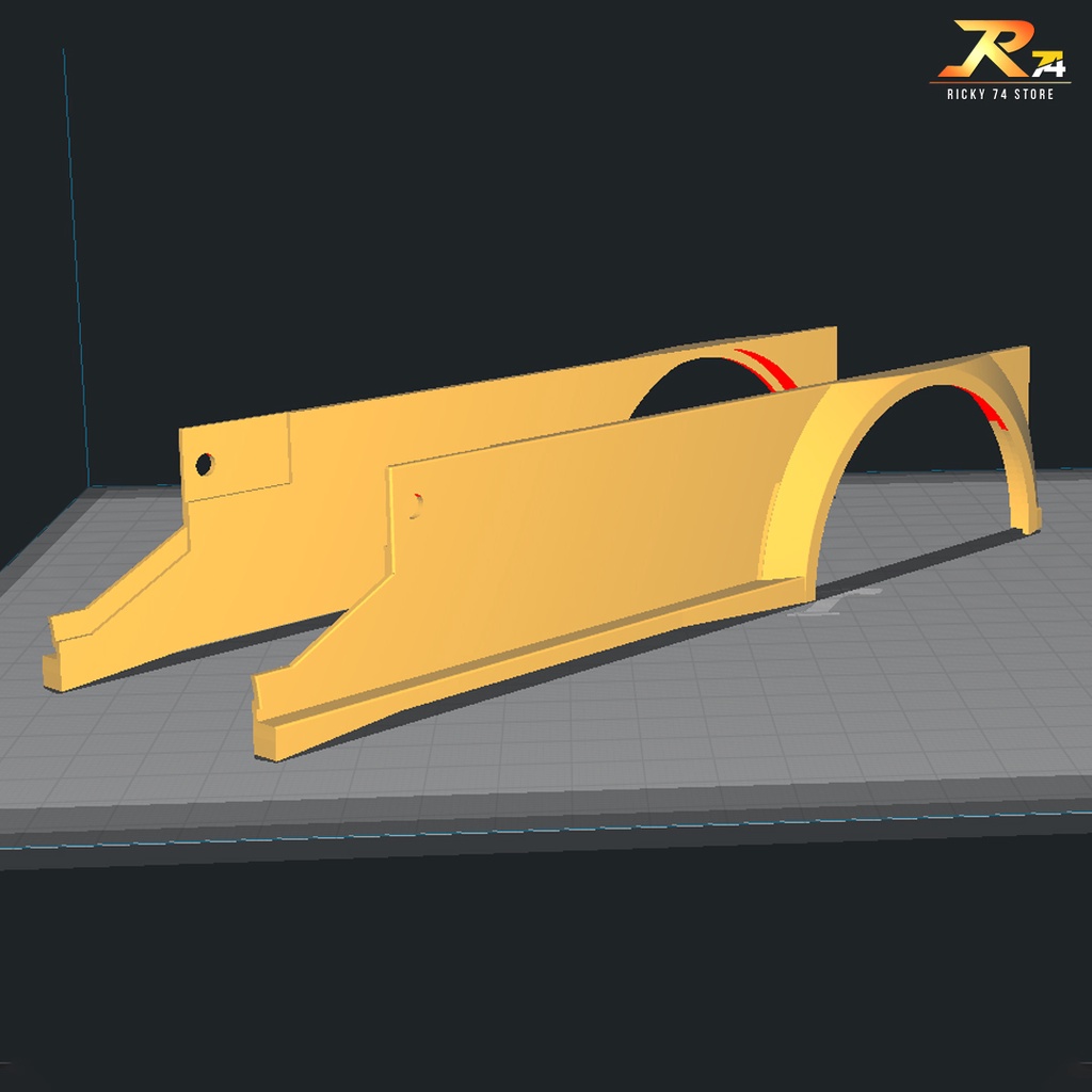 Jual WPL D12 Body Kit Set MrVein - Body Part RC Drift | Shopee Indonesia