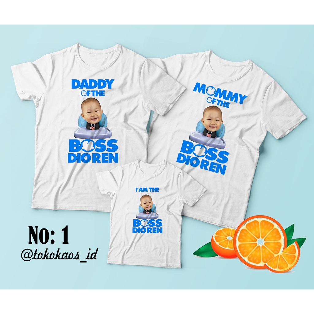 Jual KAOS BABY BOSS CUSTOM FOTO / BABY BOSS / DISNEY | Shopee Indonesia