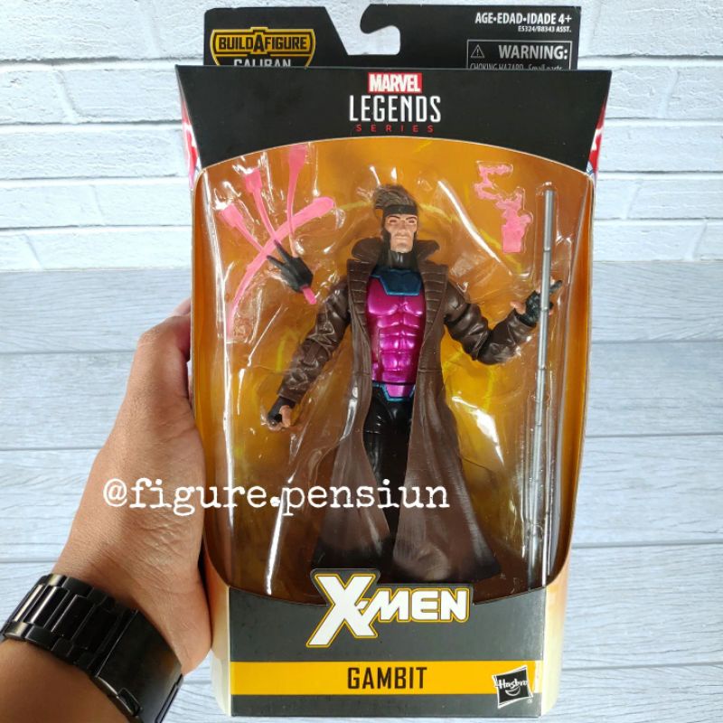 Jual MARVEL LEGENDS SERIES X-MEN GAMBIT BAF CALIBAN ORIGINAL HASBRO ...