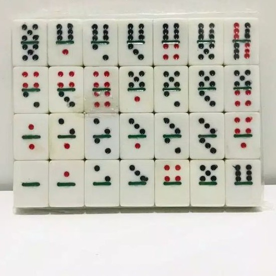 Jual Domino Batu / Gaplek / Batu Gaple / Dam Tipis | Shopee Indonesia
